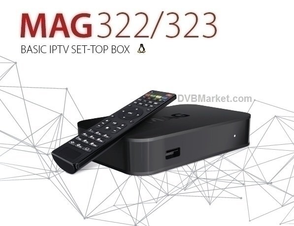 MAG 322 IPTV Infomir l iptv-shop.eu | iptvgoods.com